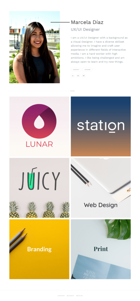 Online Design Portfolio Tutorial with 9 Awesome Examples - UXfolio Blog