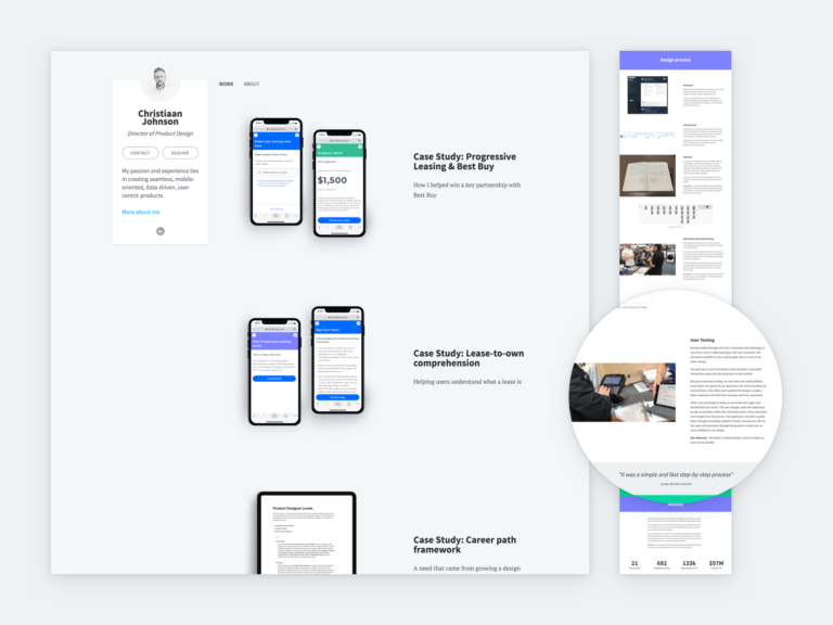 35 Impressive UX Portfolio Examples & a Guide for Yours