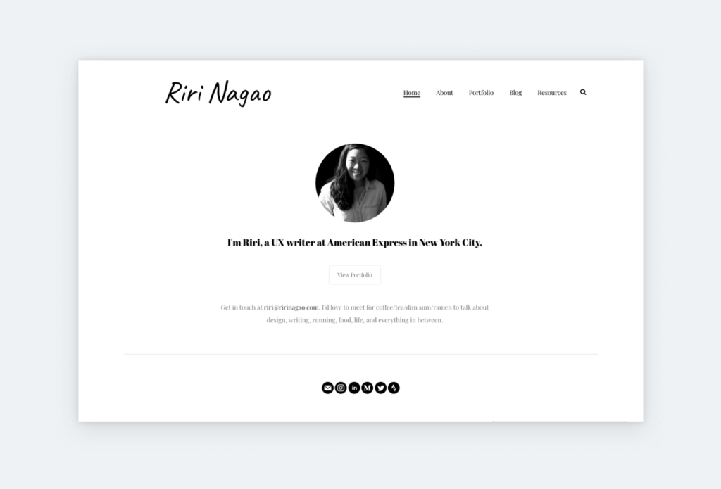 UX Writing Portfolio Examples Tips UXfolio Blog