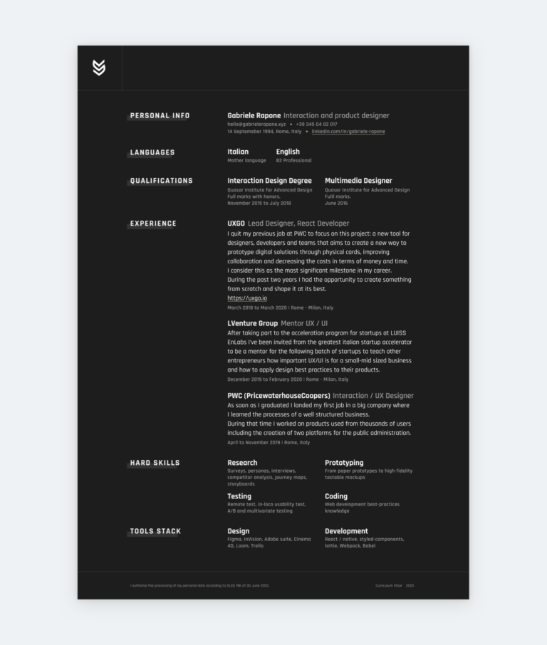 17 Brilliant Product Designer Resume Examples and a Guide for Yours ...