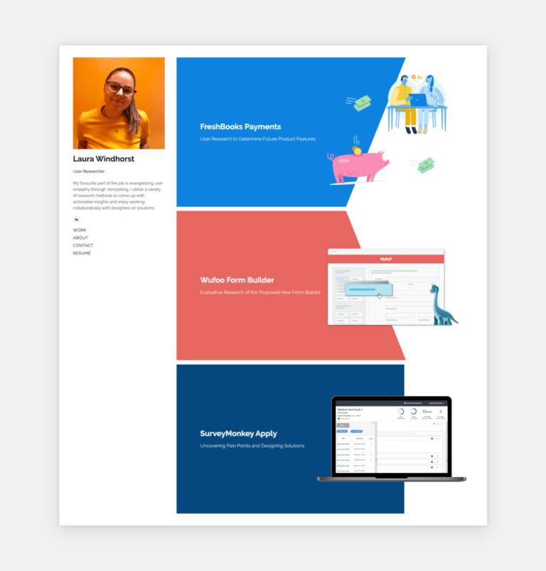 15 Inspiring Product Designer Portfolio Examples - UXfolio Blog