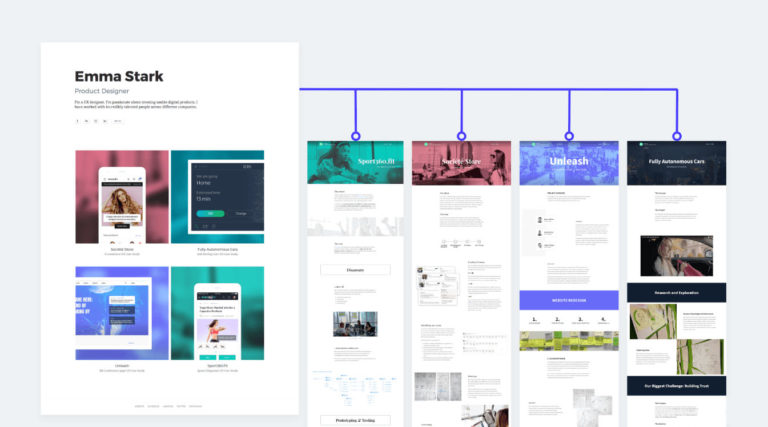 The Ultimate Product Design Portfolio Template - UXfolio Blog