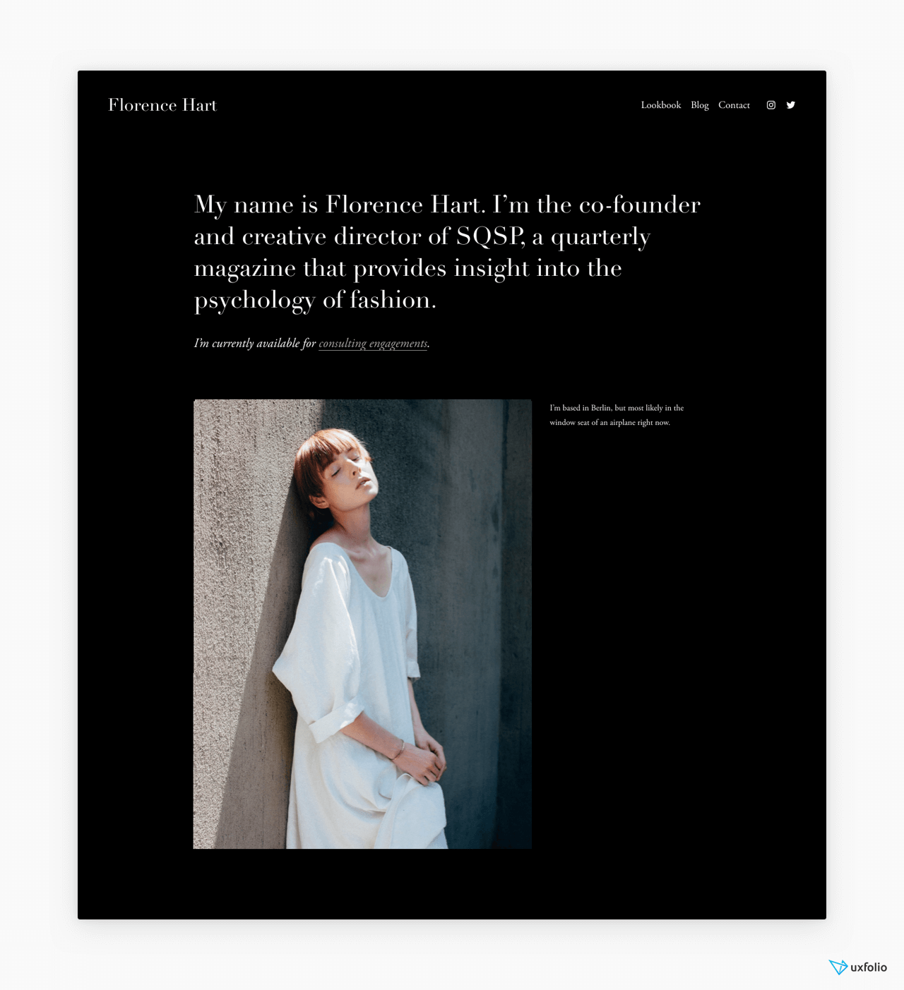 49 Stunning Portfolio Templates & a Guide for Choosing Yours - UXfolio Blog