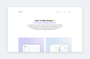 18 Digital Portfolio Examples & a Guide for Yours - UXfolio Blog