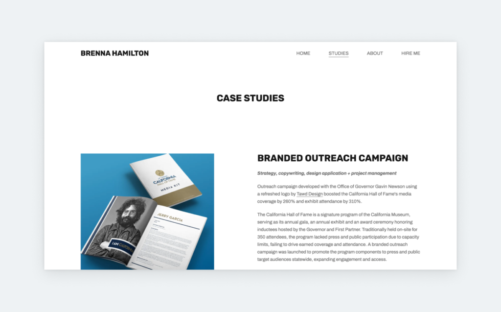 14 Fantastic Professional Portfolio Examples - UXfolio Blog