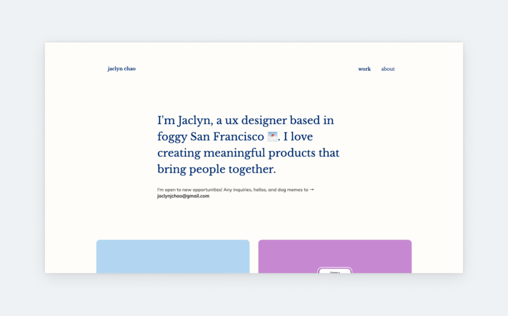 14 Fantastic Professional Portfolio Examples - UXfolio Blog