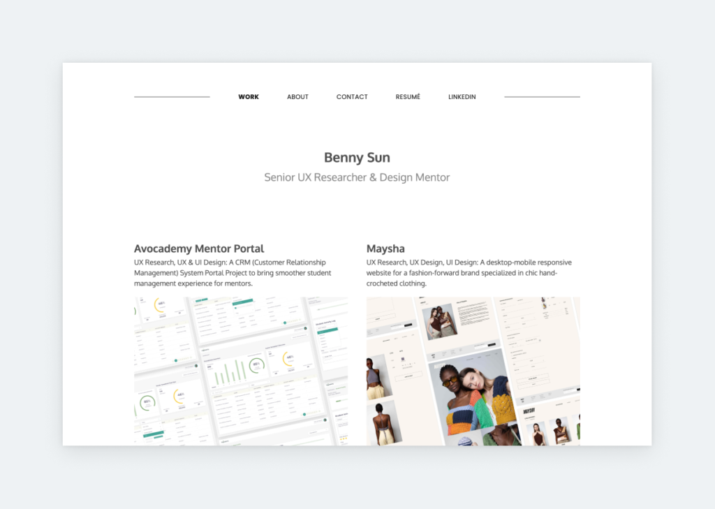 The 25 Best UX Portfolio Examples and a Guide for Creating Yours