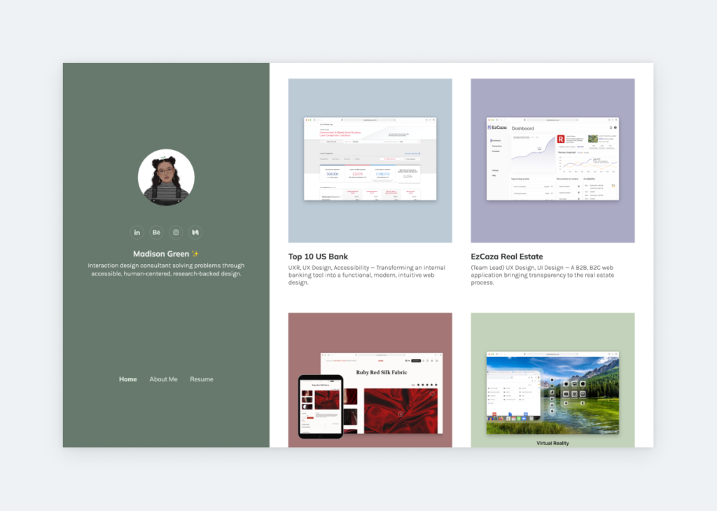 24 Impressive UX Portfolio Examples & a Guide for Yours