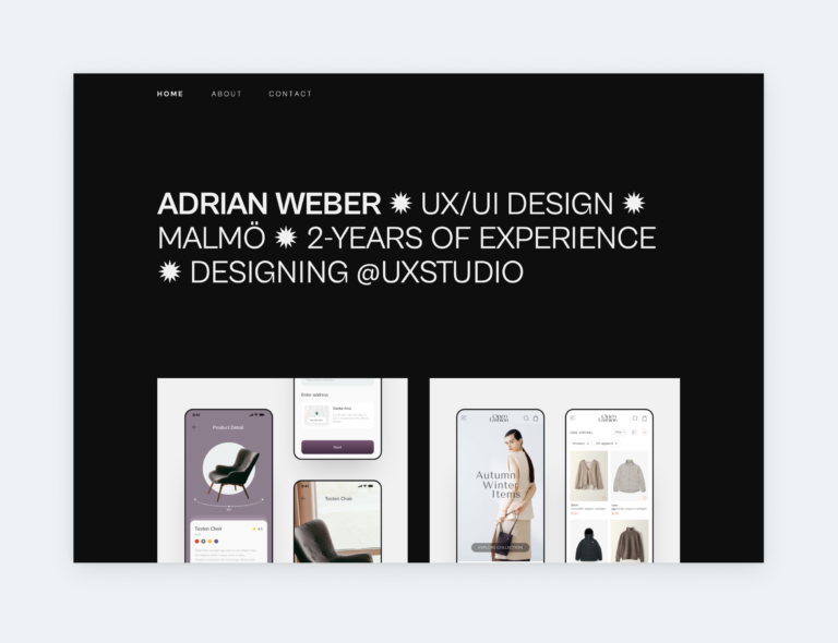 The 25 Best UX Portfolio Examples and a Guide for Creating Yours